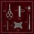 Vintage 6pc Embroidery Tools Kit | Complete Needlework Set: Sewing ...