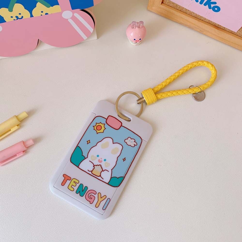 Cartoon Waterproof Bank Credit Card Work Card Office School Card Bag ID ...