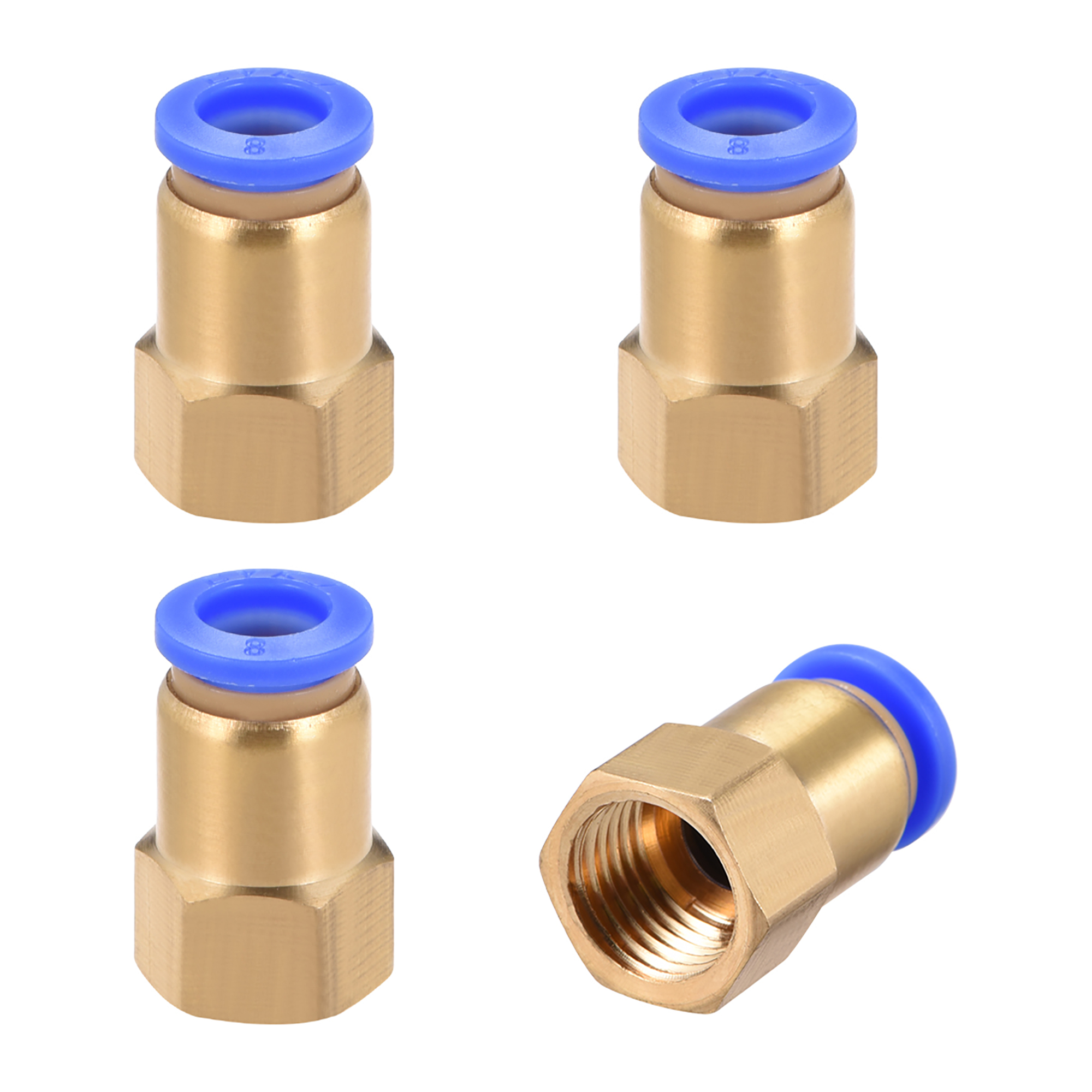1 4 G Female Straight Thread 5 16 Tube OD Push In Joint Pneumatic 1 4 G Female Straight Thread 5 16 Tube OD Push In Joint Pneumatic