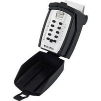 Global Industrial 641663 Key Storage Lock Box Car & Window Mount, Black ...