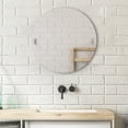 Frameless Round Tilt Mirror with Beveled Edge (Build to Order ...