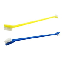 Boshel Dog Toothbrush Set - Dual Headed Long Handled + Finger ...