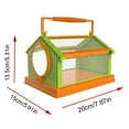 Critter Keeper Portable Plastic Reptile Terrarium for Lizards Frogs ...