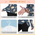 Bear Rainbow Clouds Hot Air Balloon Women UPF 50+ UV Shirts Long Sleeve ...
