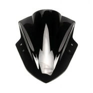 Emgo Venom Mini Cafe Black Fairing Windshield 5.75" Headlight Opening ...