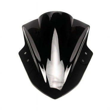 Emgo Venom Mini Cafe Black Fairing Windshield 5.75" Headlight Opening ...