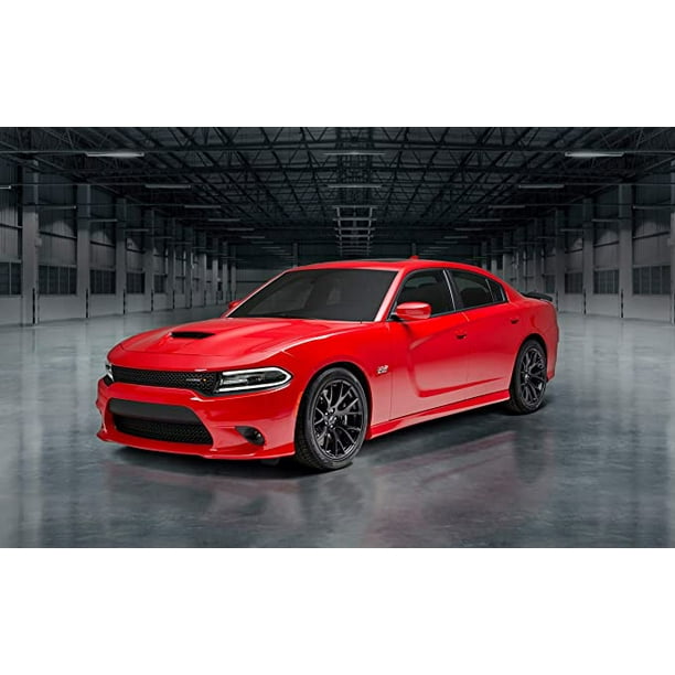 Iconic Arts Laminated 42x24 Poster: 2018 Dodge Charger Super scat Pack ...