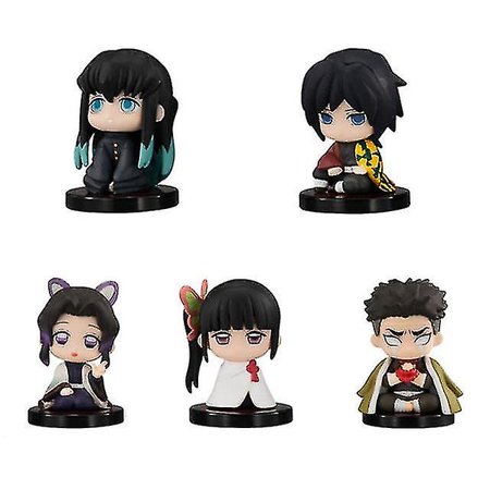 Mng 5pcs/set Demon Slayer : Kimetsu No Yaiba Nezuko Zenitsu Coat ...