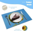 BaHomeck placemats Set of 4 rectangle Linen Cotton Placemats for Dining ...