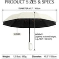 Automatic Folding Umbrella with Loop Buckle, Portable Creative Ring ...