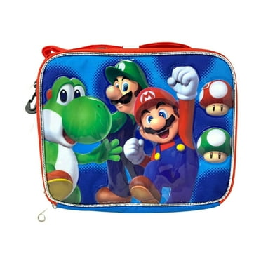 Super Mario Bros Boy's Girl's Soft Insulated School Lunch Box ...