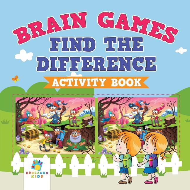 Brain Games Find the Difference Activity Book (Paperback) - Walmart.com