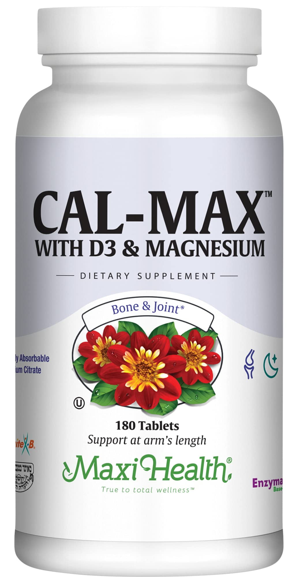 Calcium 1000 mg with Vitamin D3 (400 IU) and Magnesium (750 mg ...