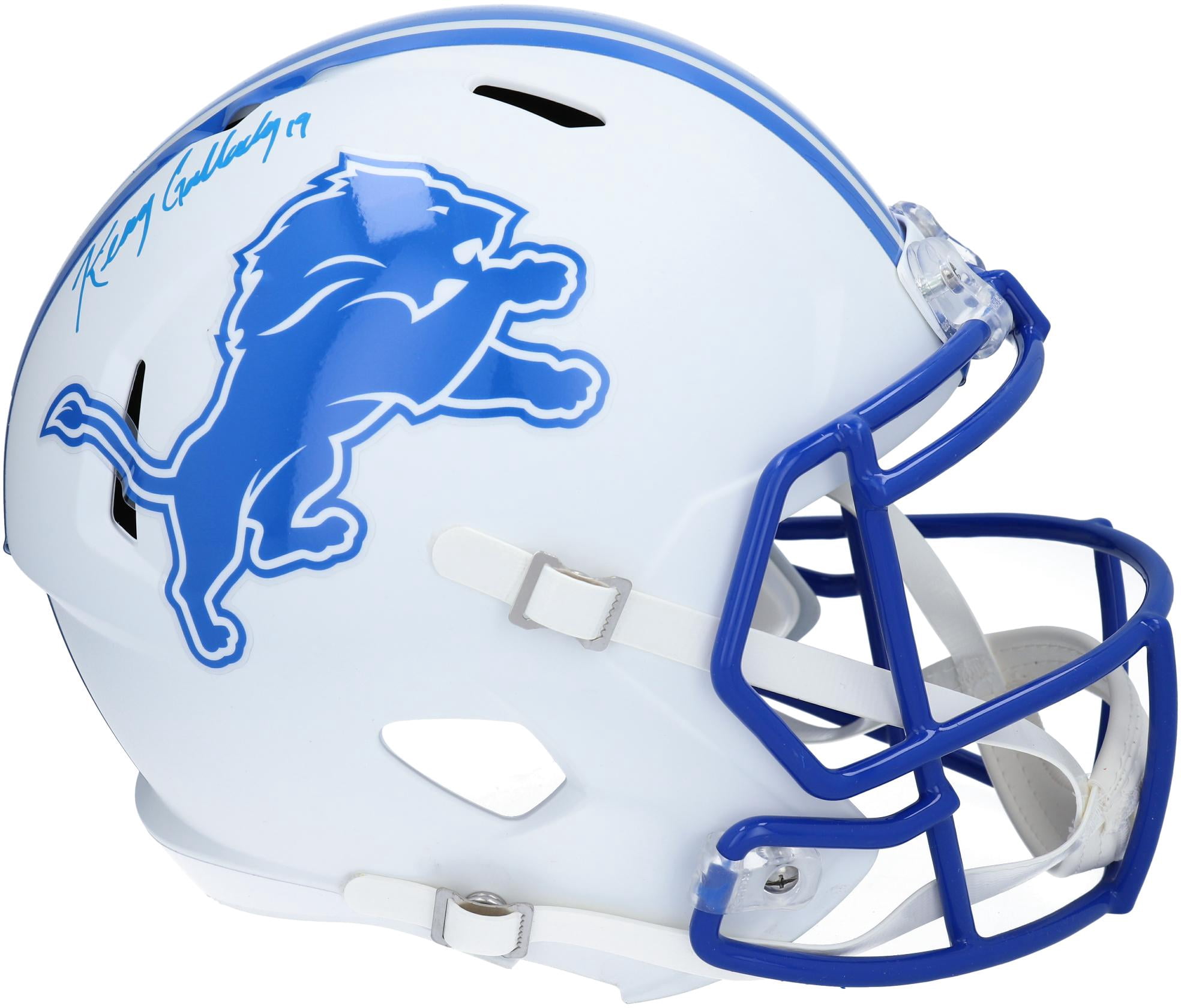 Kenny Golladay Detroit Lions Autographed Riddell Flat White Alternate ...