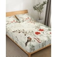 4 Piece Full Sheet Set Vintage Botanical Sheets Set for Full Size Bed ...