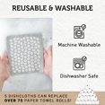 Swedish Dishcloths, 5 Cloths, Made in Sweden - Reusable, Washable ...