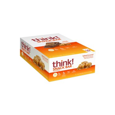 think! High Protein + 150 Calorie Bars, Cupcake Batter, 1.41 oz, 10 ...
