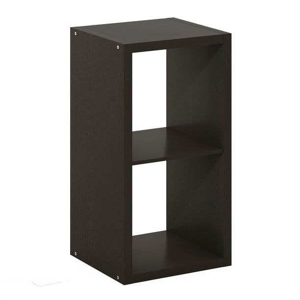 Furinno Cubicle Open Back Decorative Cube Storage Organizer, 2-Cube ...