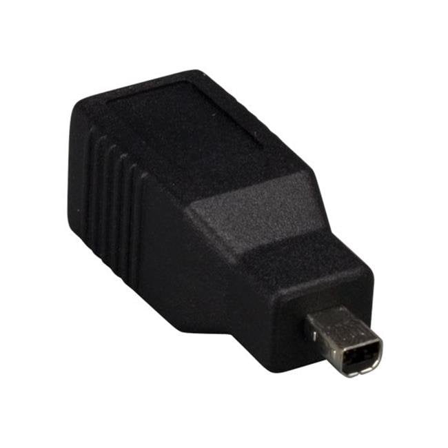 USB B Female to Mini B 4 Pin Male Adapter - Walmart.com