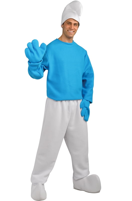 The Smurfs 2 Deluxe Smurf Adult Costume - Walmart.com