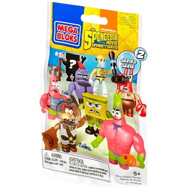 Mega Construx Spongebob Squarepants Micro Action Figures (Styles May ...