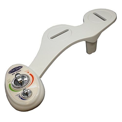 Blue Bidet BB-2500 Dual Multi-Positions Self Cleaning Nozzle Attachable ...