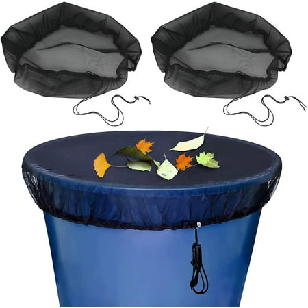 Rain Barrel Net 2 Pcs Rain Barrel Protective Net 95cm for Dustproof ...