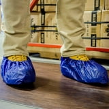 Shubee Waterproof Shoe Covers, Dark Blue, 40 Pair Per Box - Walmart.com