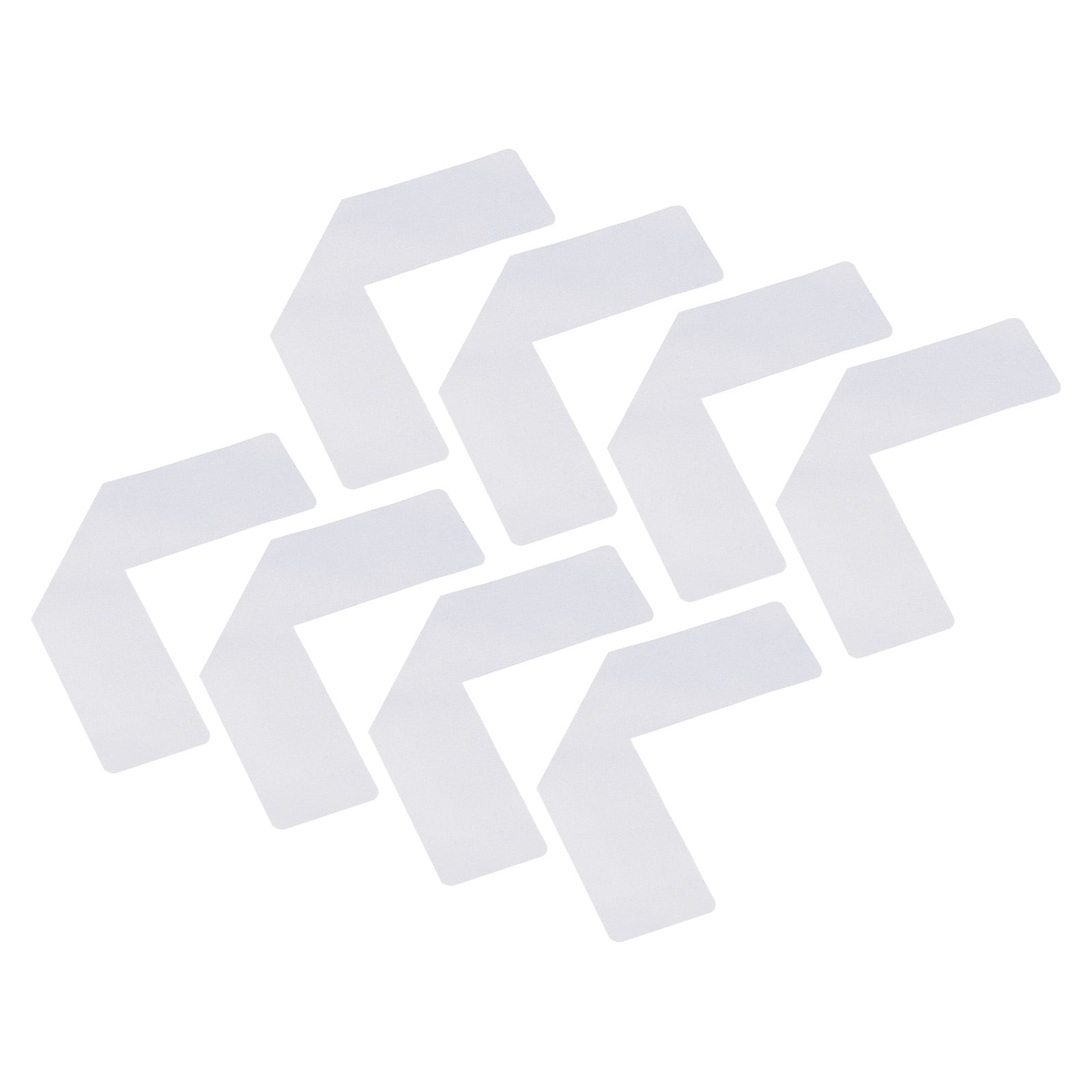Uxcell 5s Location Marking Corner 6x6x2" 8 Pack Notch L Shaped Floor ...