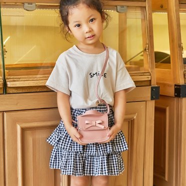 Weefy Kids Girls Lovely Mini Messenger Bag Bow Purses Handbags Princess ...