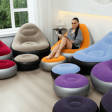 Xhegex Inflatable Sofa, Blow Up Lounger Chair,Folding Air Chair for ...