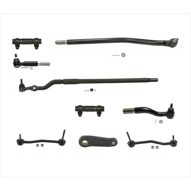 Fits 2000-2004 F250 F350 Super Duty 4x4 Pitman Arm & Tie Rods 9pc Kit ...