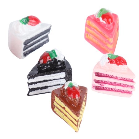 Resin Simulation Cake,Simulation Cakes Adorable Miniature Simulation ...