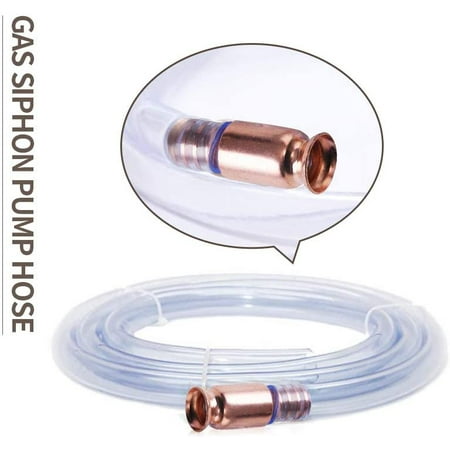 Shaker Siphon Hose Pump Transfer Self Priming Syphon Hose for Gas/Fuel ...