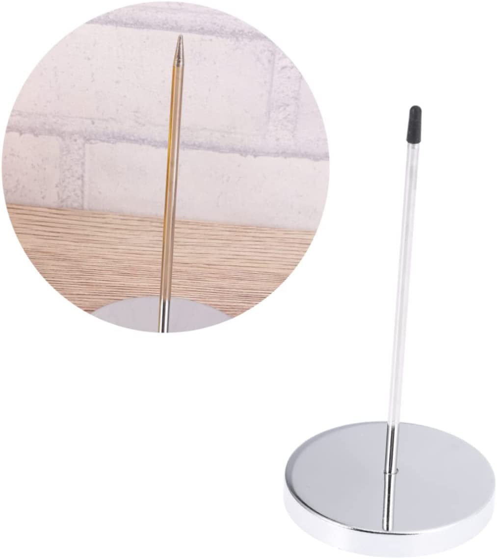 3 Pcs Braces Reciepts Metal Bracket Receipt Straight Rod Receipt Holder ...