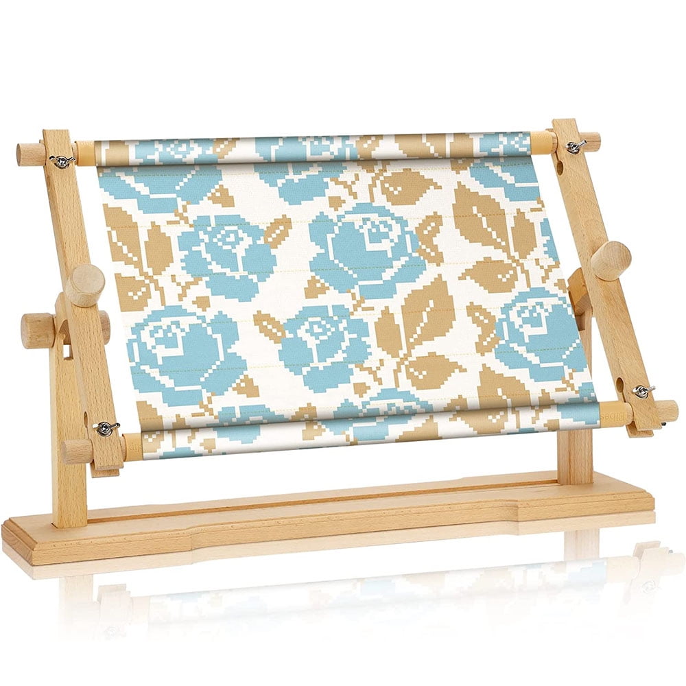 PEACNNG Adjustable Embroidery Stand Hands Free Embroidery Hoop Stand ...