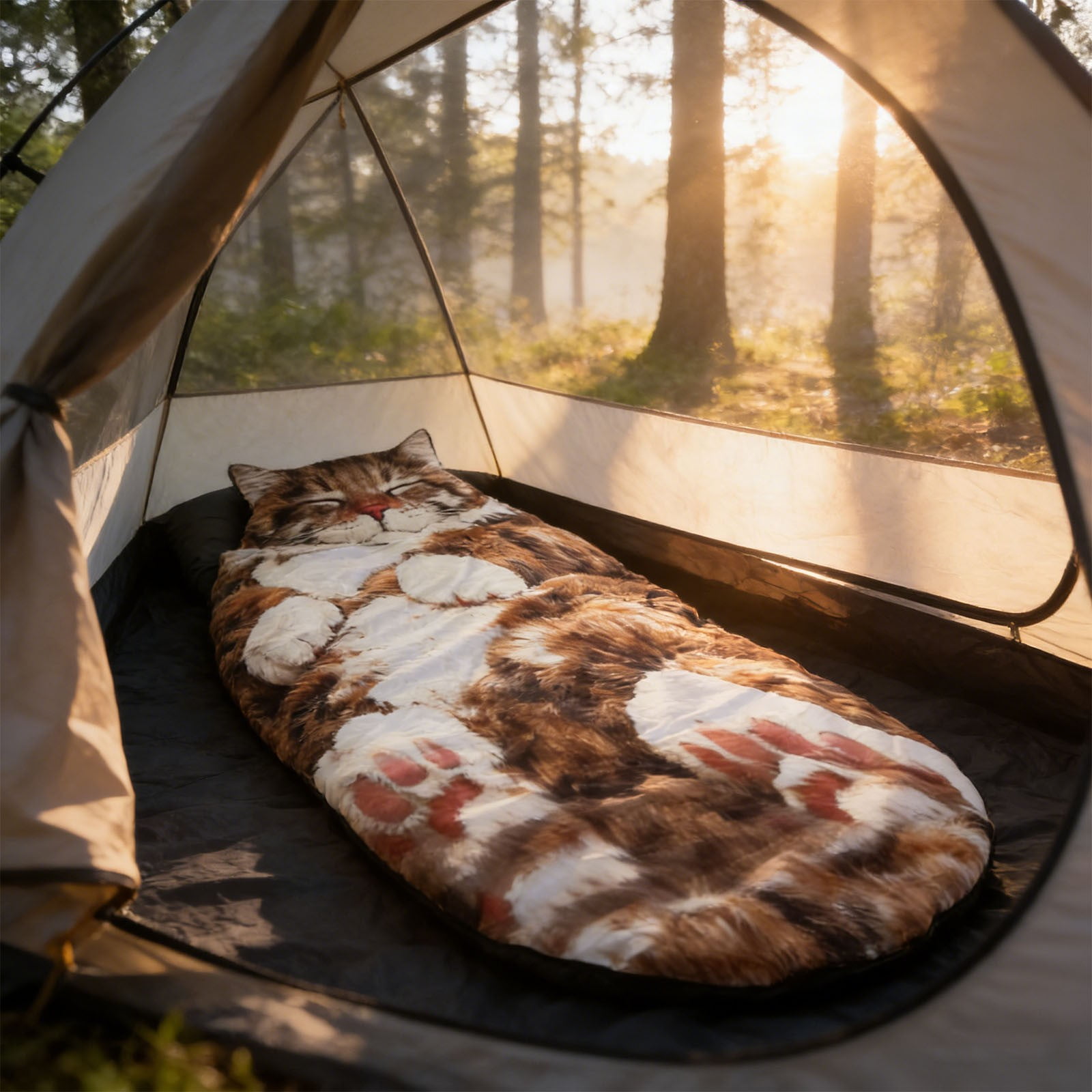 Click here for Deeceymbur Adult Sleeping Bag With Cats Design Env... prices