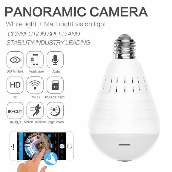 Light Bulb Camera Wifi Outdoor
