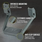 Bully BBS-5102 Universal Aluminium Side Steps in Gunmetal Grey - New ...