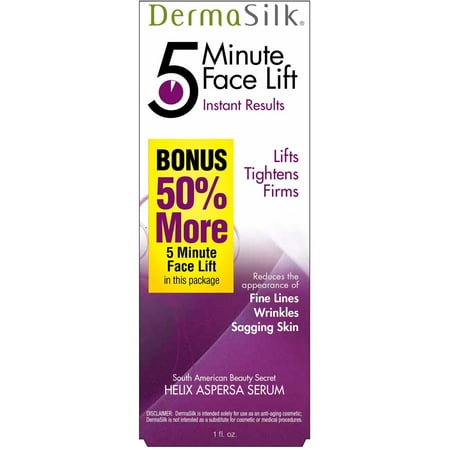 DermaSilk 5 Minute Face Lift, 1 fl oz - Walmart.com
