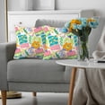 Colorful abstract graffiti art fresh four-season throwback pillow ...