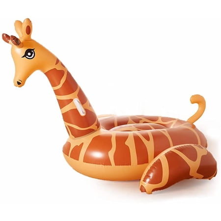 Inflatable Giraffe Ride-On Swimming Pool Float Custom Oversized nimal ...