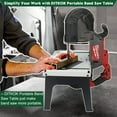 DITKOK DIY Band Saw Stand Portable Table for Milwaukee, Heavy Duty ...