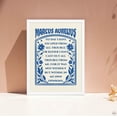 Affixzi On Troubles - Marcus Aurelius Print | Stoic Print | Philosophy ...