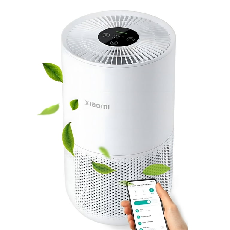 Xiaomi Smart Air Purifier for Home Bedroom Up to 1060 Sq.ft with 3 in 1 HEPA Filter Allergen Removal Smart WiFi App 20dB Ultra Quiet Sleep Mode Air