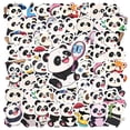35pcs-70pcs Cute Panda Stickers Cartoon Decals Animal Stickers for ...