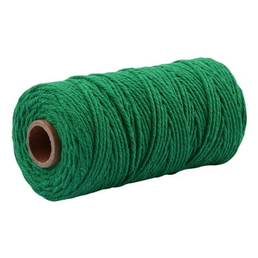 Golberg White Natural Cotton Rope - 1/2 Inch Diameter Twisted 100% Pure ...