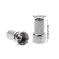 10 Pcs 75-5 F Connector Screw On Type For RG6 Satellite TV Coax Cable ...