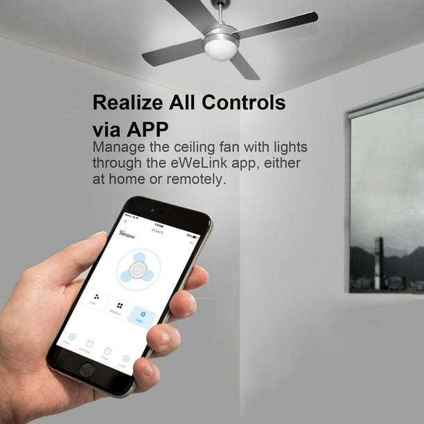 Alexa Compatible Ceiling Fan | Shelly Lighting