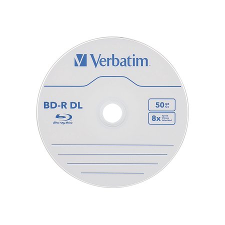 Verbatim - 25 x BD-R DL - 50 GB 8x - spindle | Walmart Canada